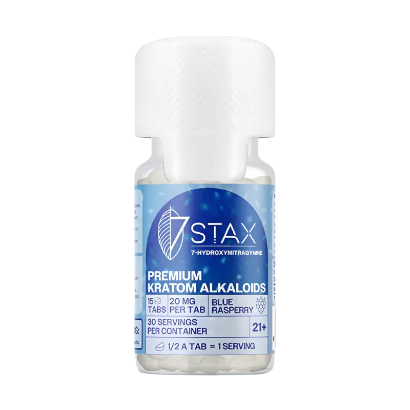 7Stax 15ct 7OH Tabs Blue Raspberry 20mg Per Tablet – Seven Tech