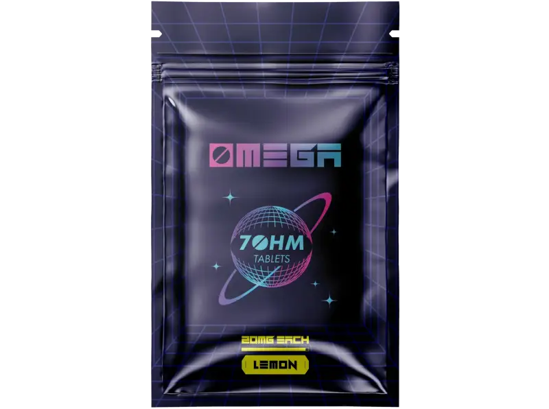 Omega Extrax 20mg 7OH Classic Tabs in Resealable Pouch