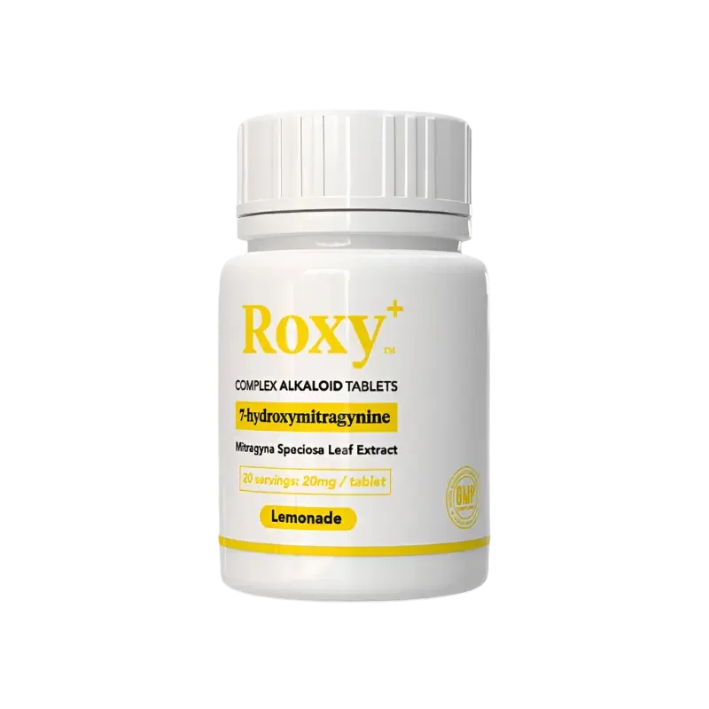 Roxy 10ct 7OH Chewable Tabs Lemonade 20mg per Tablet | 7OH+ – Seven Tech