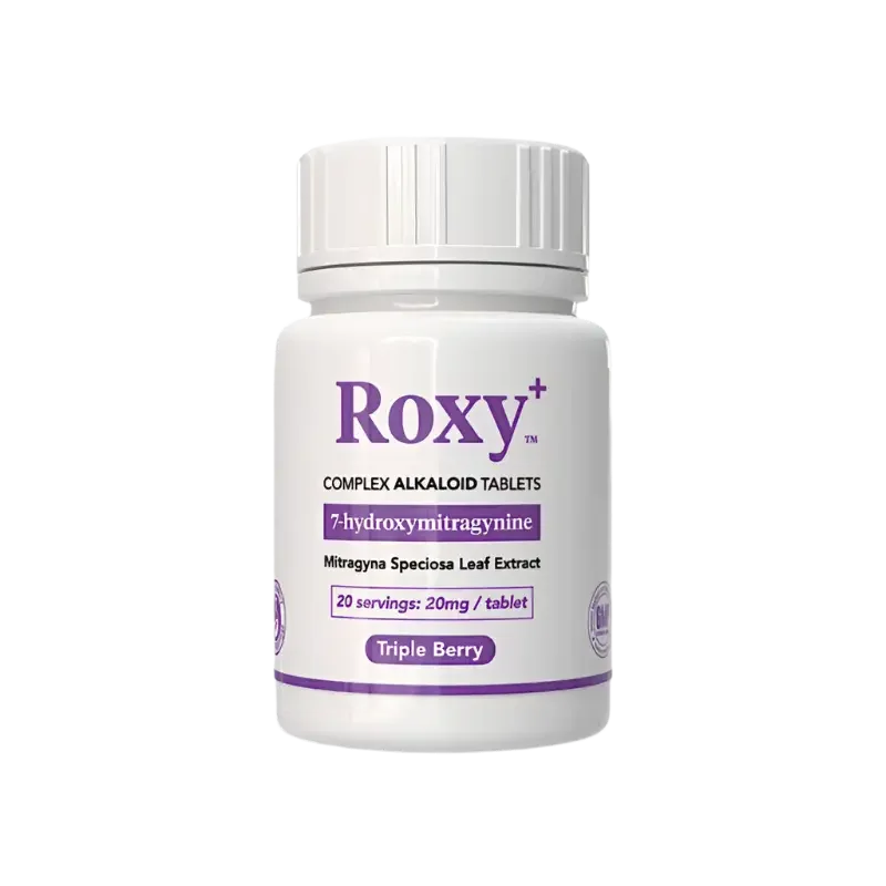 Roxy Complex 20mg 7-Hydroxymitragynine Tablets Triple Berry – Seven Tech